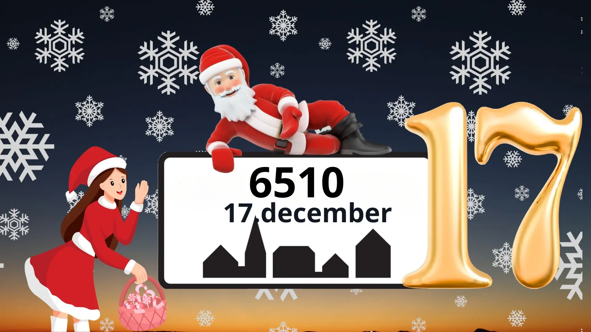 Syttende december - dagens låge | 6510 NYT Syttende december - dagens låge | 6510 NYT